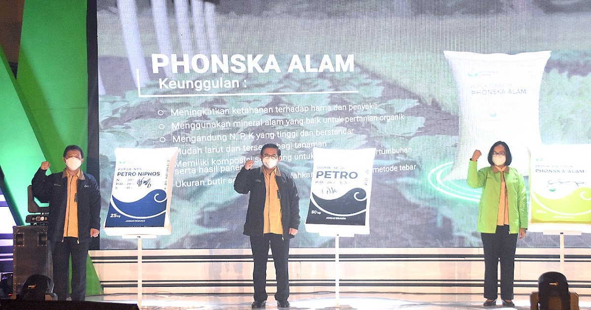 Petrokimia Gresik Luncurkan Tiga Produk Baru