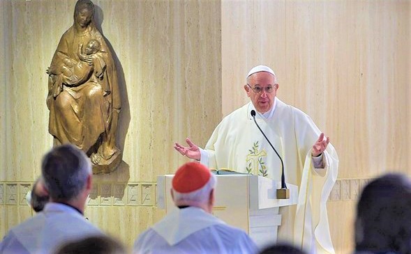 In Homily, Pope Francis says "...smiles and greetings are like seeds ...