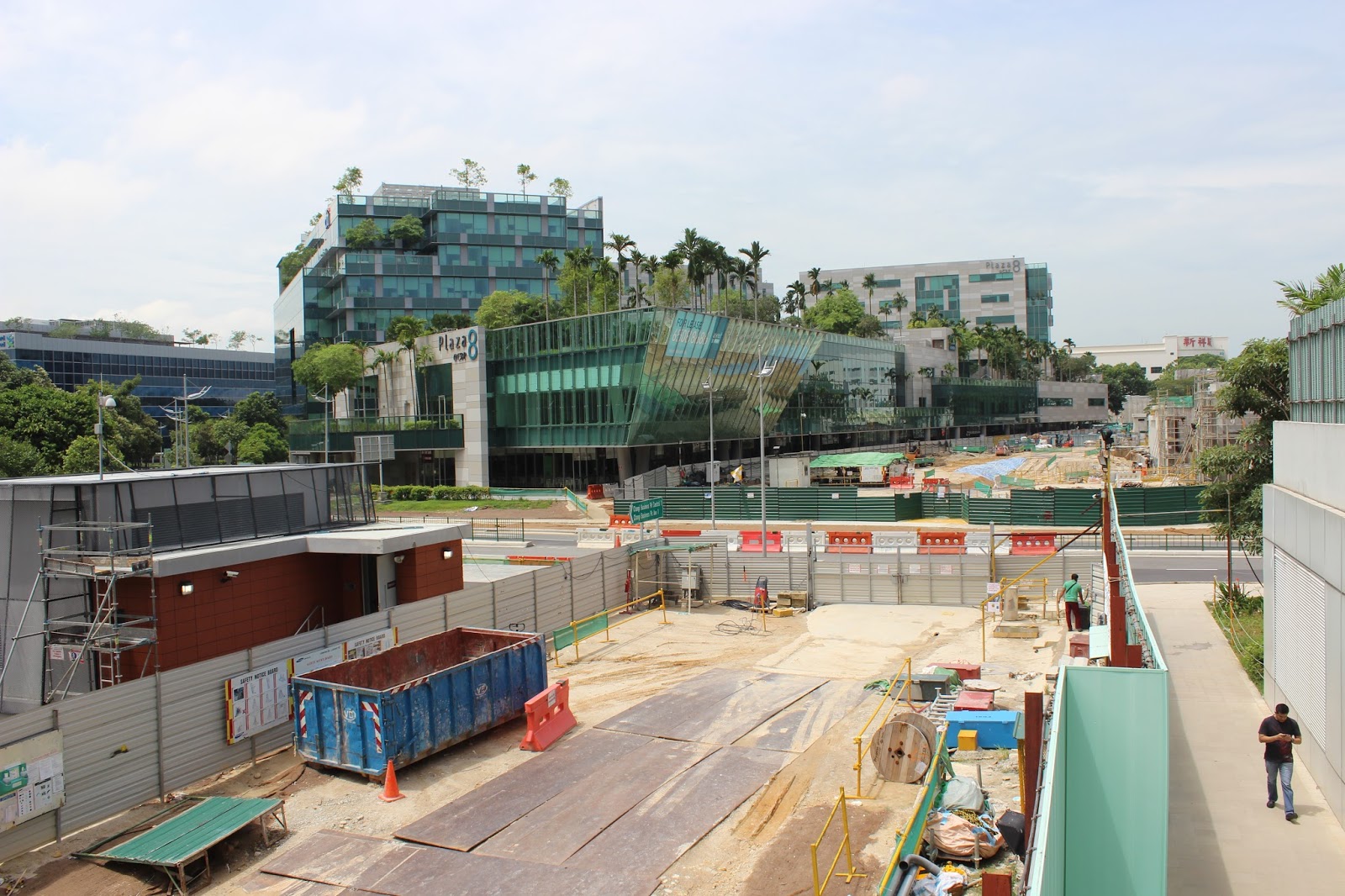 Downtown Line Construction: Downtown Line 3 May/Jun 2016 Update: Part 2