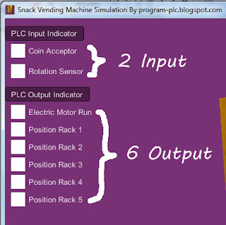 Snack Vending Machine Simulation for One Type of Product using PLC Control