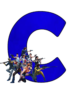 Kits imprimibles gratis : Abecedario free fire