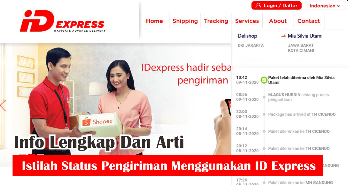 Arti Istilah Status Pengiriman Menggunakan ID Express | zeropromosi | souvenir barang promosi ...