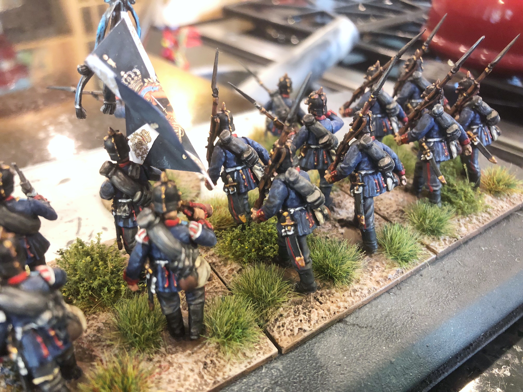 Fawcett Avenue Conscripts: 28mm Prussian Infantry for 1870 - Perry Plastics