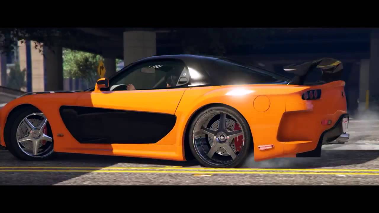 SEMUT73: GTA 5 - Tokyo Drift Montage (Han's RX7 Veilside Fortune)