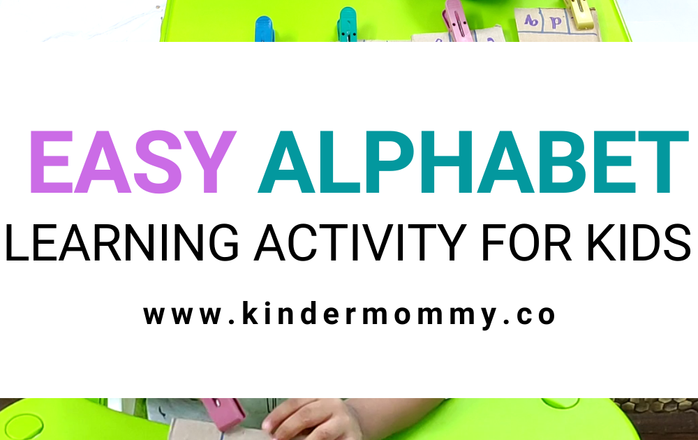 Easy Alphabet Learning Activity for Kids