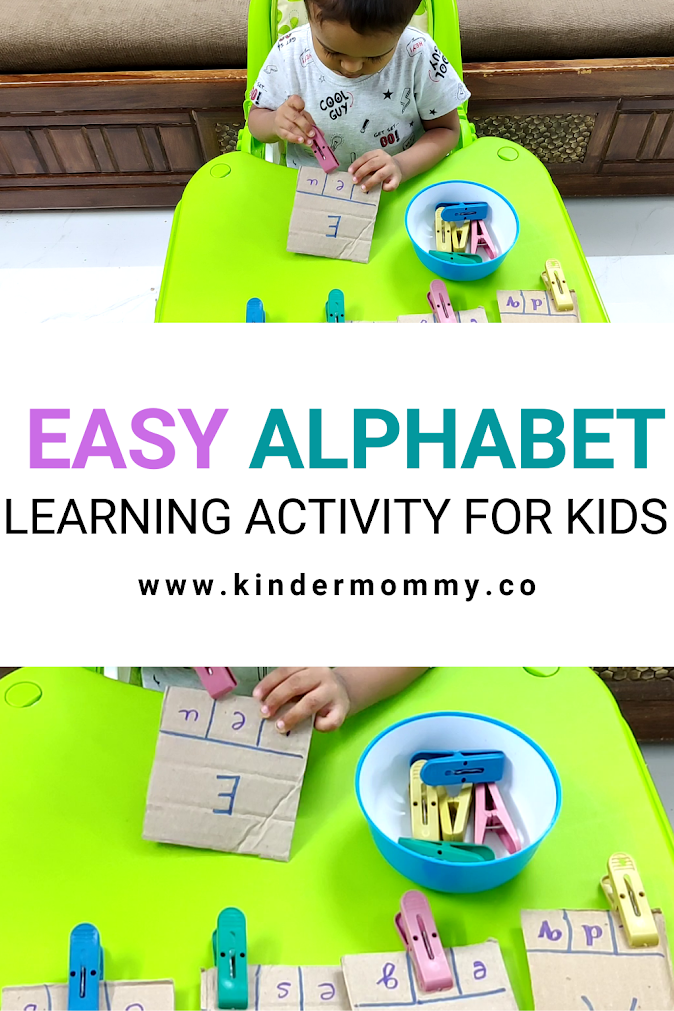 Easy Alphabet Learning Activity for Kids