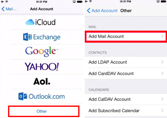 How to manually set up email account on your Apple iPhone X?
