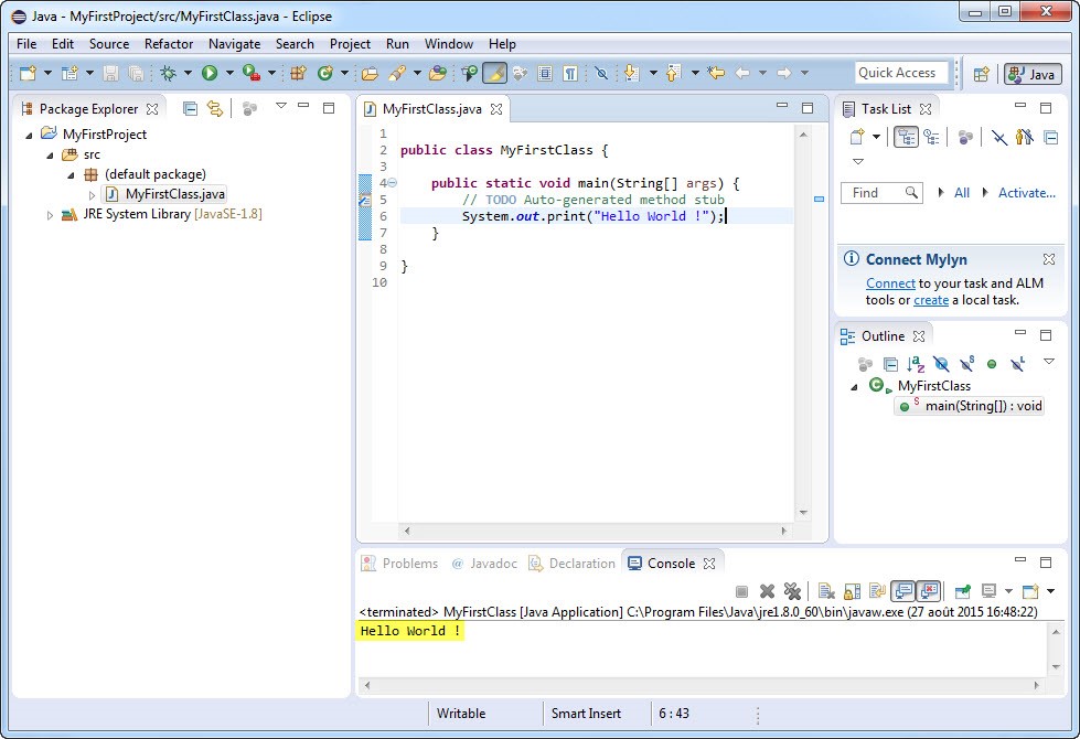 JAVA development tools install