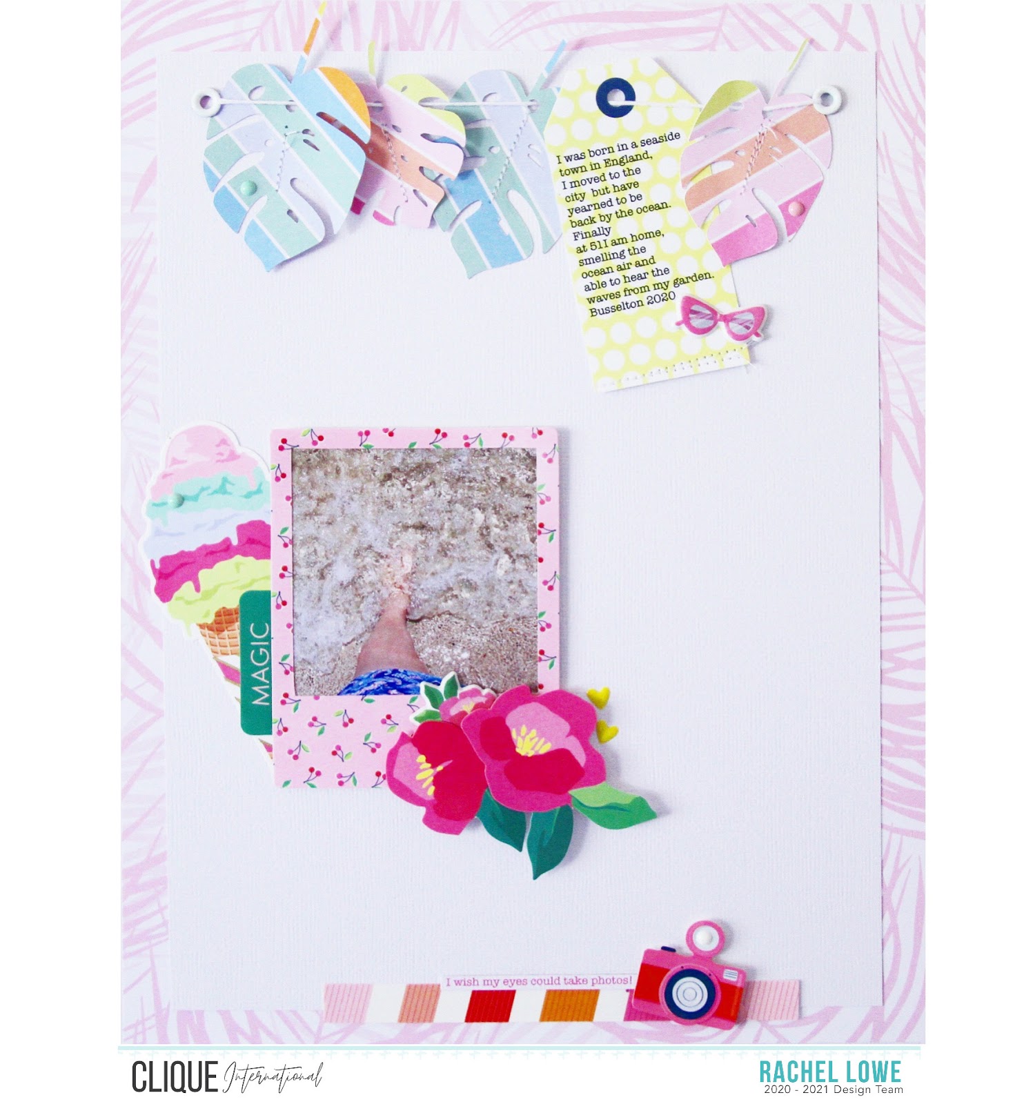 Clique International | Dear Lizzy Here & Now | Magic Layout