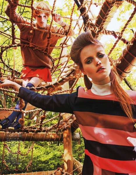 ELITE MODEL MANAGEMENT TORONTO : Erin Macdonald in Elle Japan