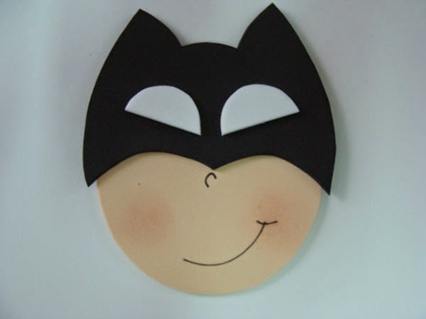 Eu Amo Artesanato: Batman em Eva com molde