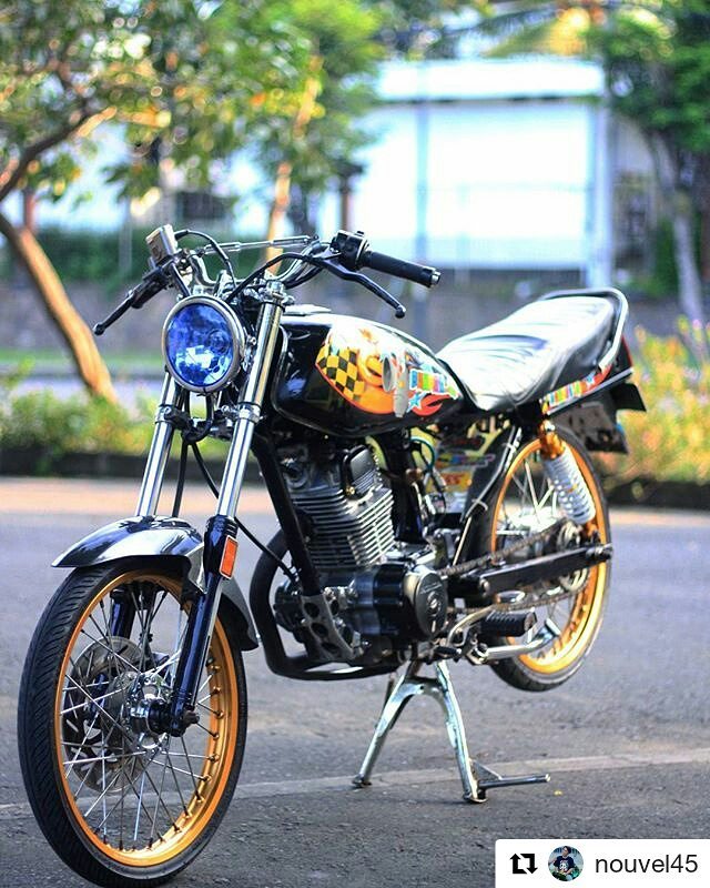 85 Foto Modifikasi Motor GL Pro Klasik & Stylish Terbaik