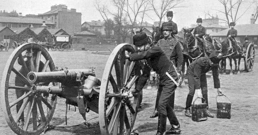 Оружие массового поражения: 76-мм полевая пушка Ordnance BL 12-pounder ...