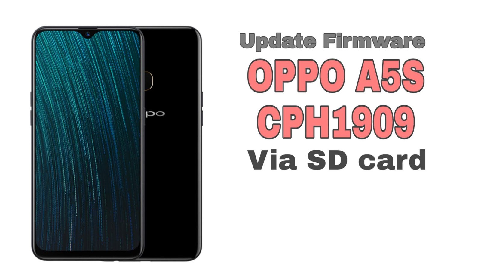 cara flash oppo a5s cph1909 Cara flash oppo a5s cph1909 - SI TEHNIKA