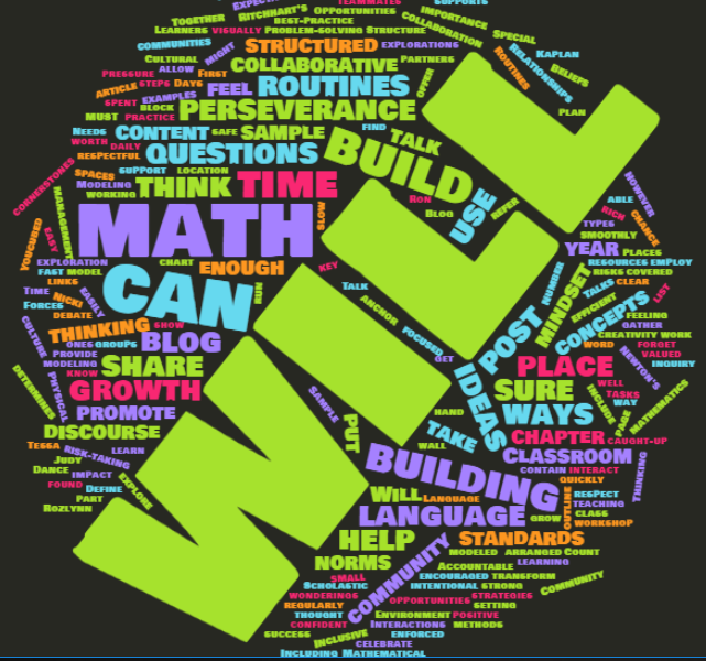 Explore. Wonder. Compute. Understand: MATH: Culture-Building for the ...