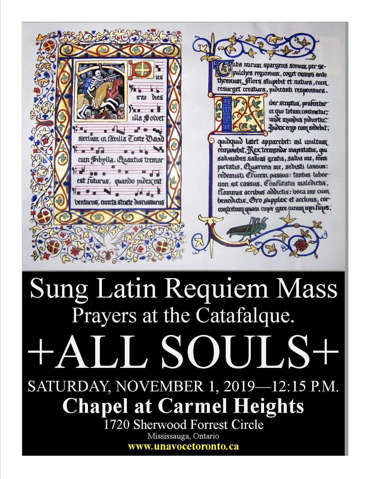 TORONTO CATHOLIC WITNESS: Sung Latin Requiem Mass - ALL SOULS - for ...