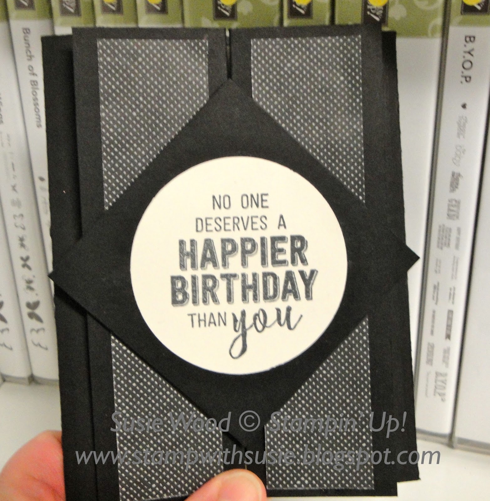 Stamp with Susie: A Balloon Pop-Up card!