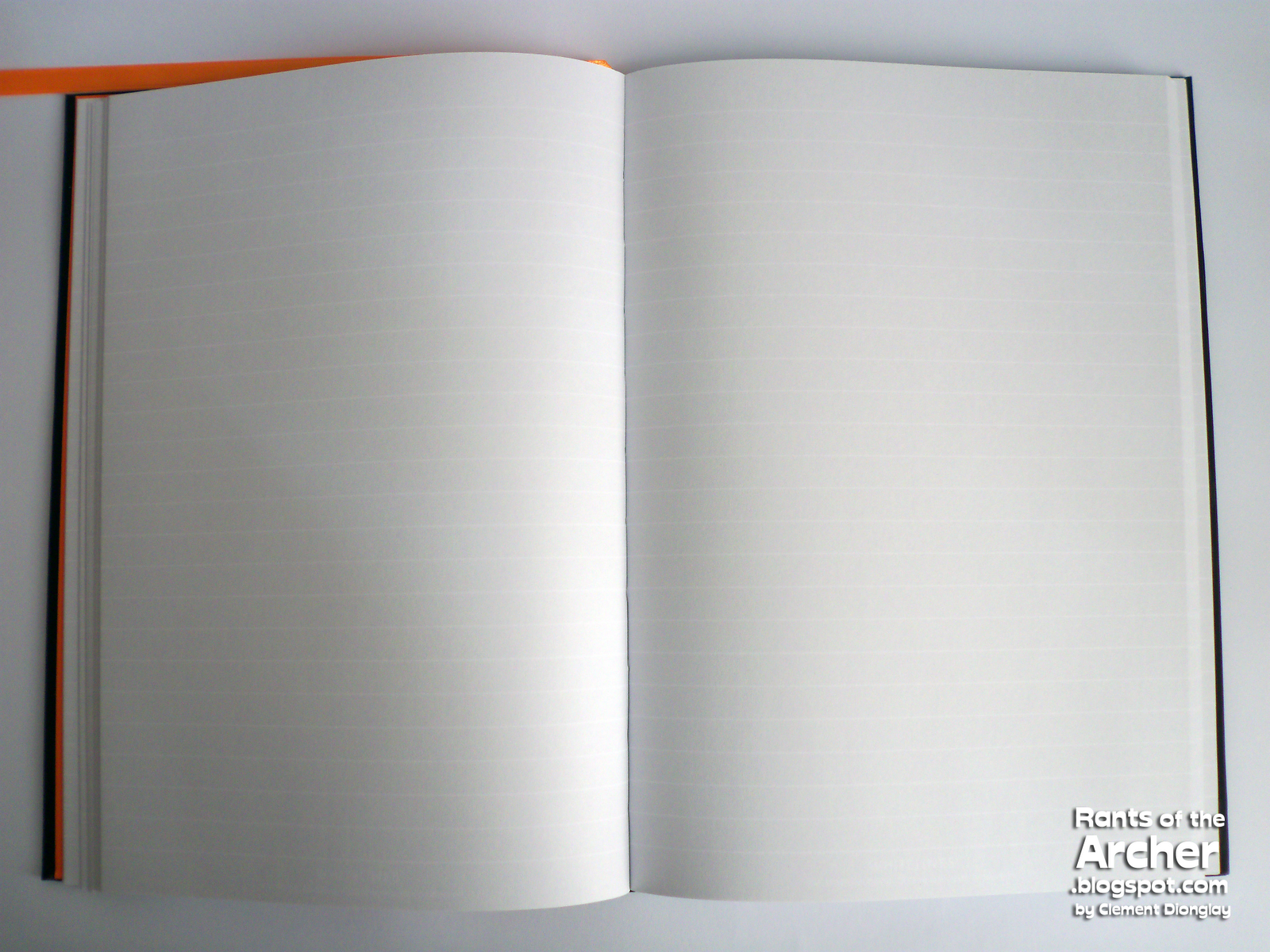 Notebook Review: Black Ocean 1.2 by Whitelines | Rants of The Archer