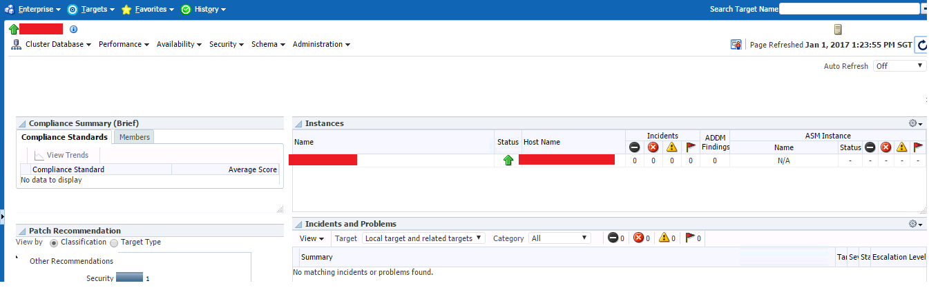 OEM Cloud Control Job Suspended - Target is not ready | OracleNext ... OEM Cloud Control Job Suspended - Target is not ready | OracleNext ...