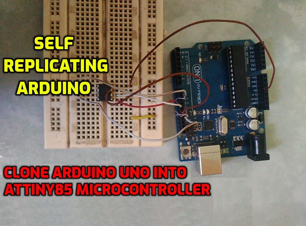 Embedded Systems In Egypt How To Program Attiny85 With Arduino Uno Build Your Own Arduino