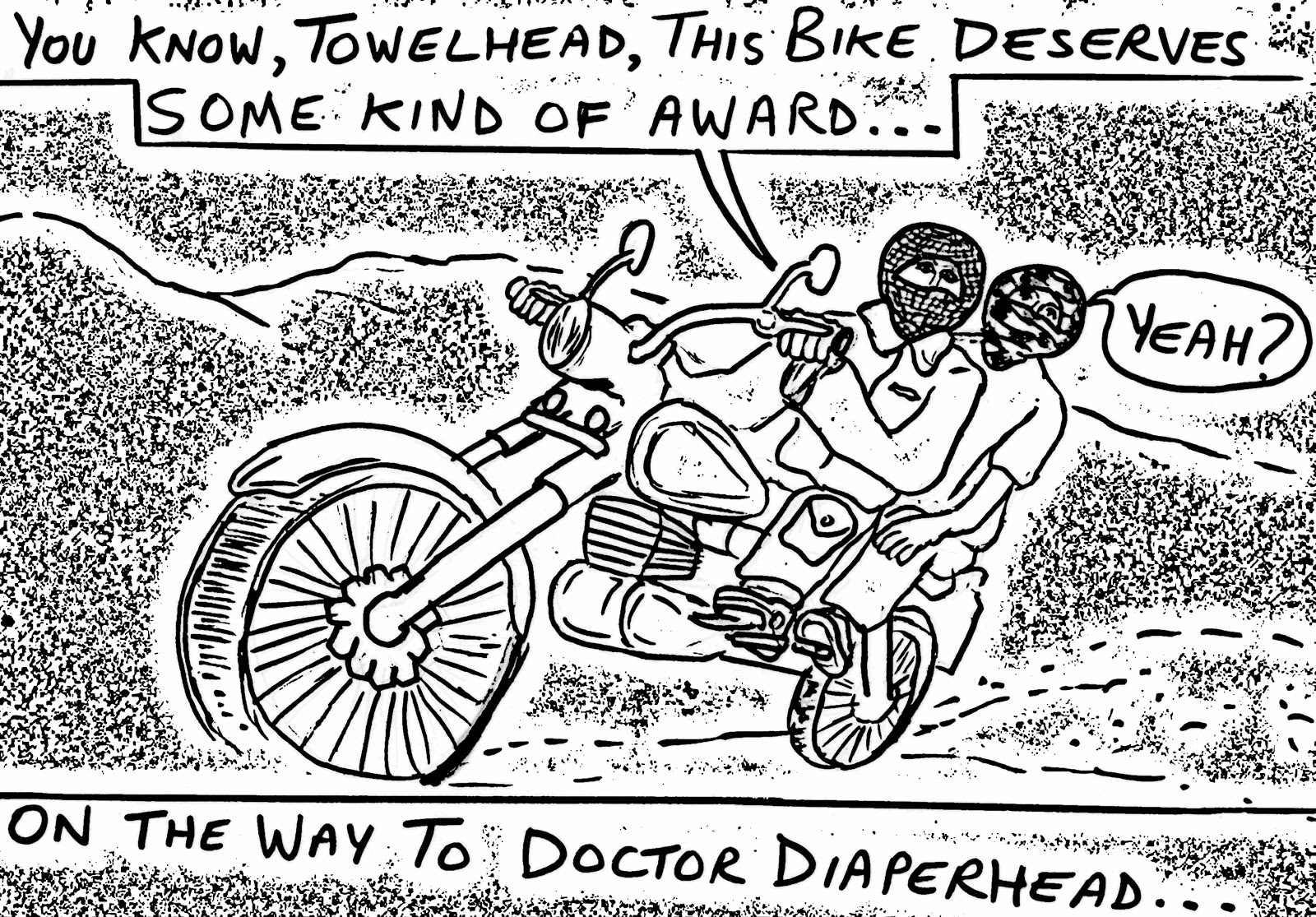 Bill the Butcher: Raghead 14/10/2012