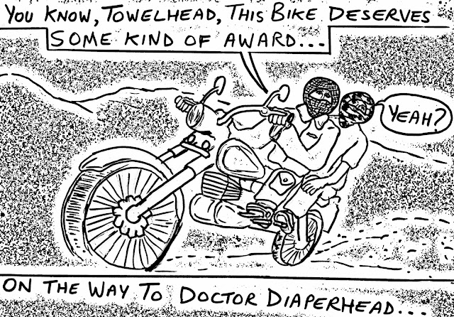 Raghead 14/10/2012 | Raghead The Fiendly Neighbourhood Terrorist