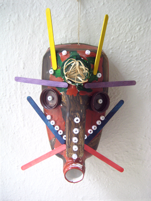My Adventures In Positive Space: Recycled African Masks