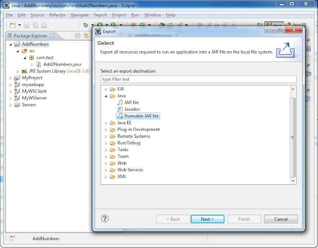 How to create executable jar file using eclipse - Java Discover