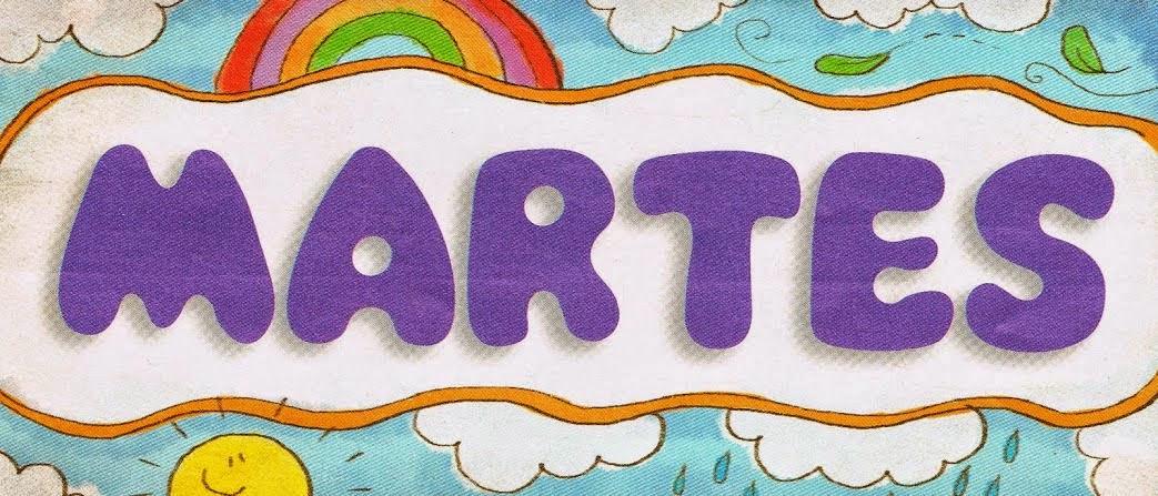 Maestra de Infantil: Los días de la semana.Carteles y poesías.