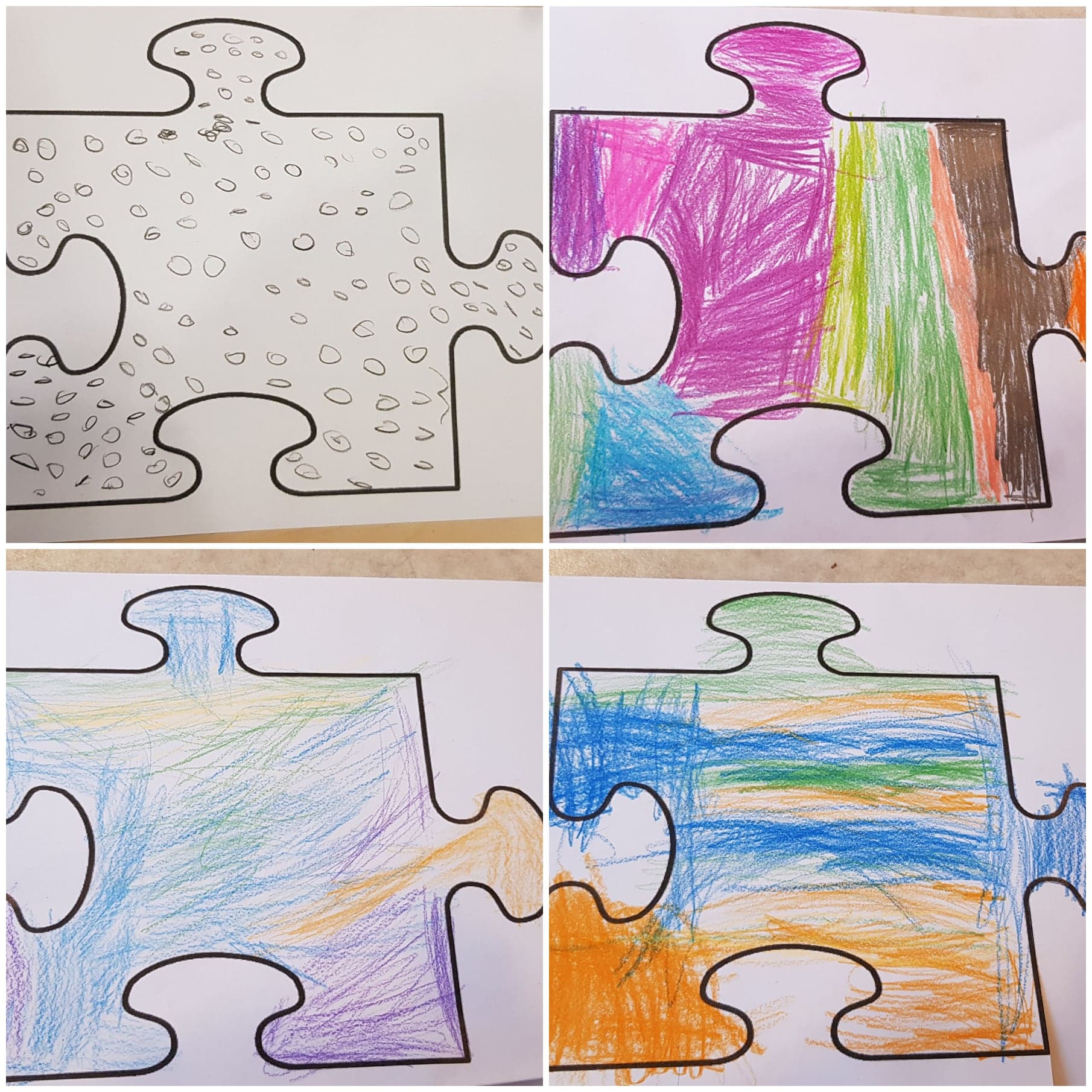 Luna: Veckoplanering v. 4 och verksamhetsbilder