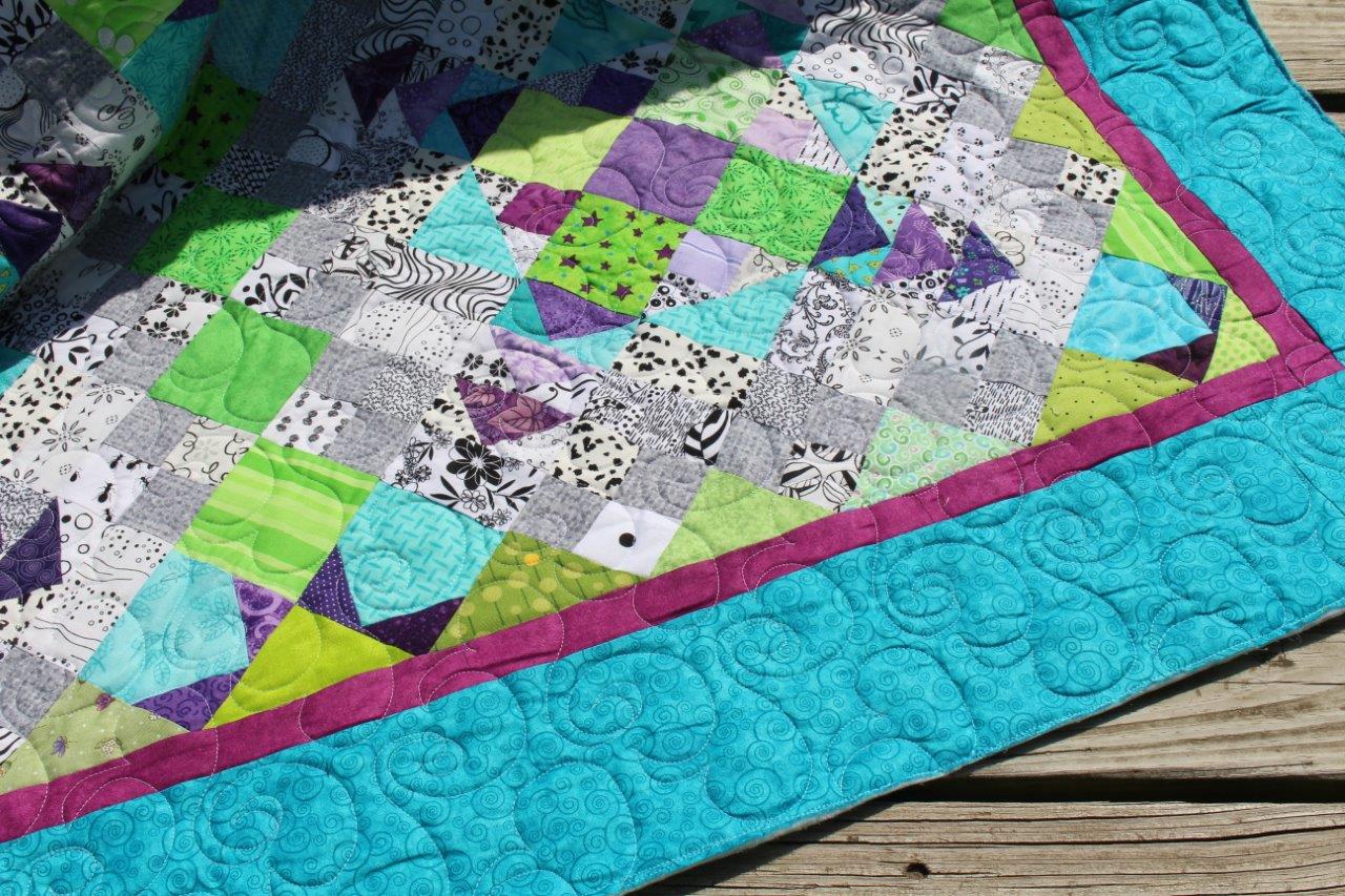 Sarah Lynn's Quilting: Quilting Completed on Donna's 'Easy Street' Quilt