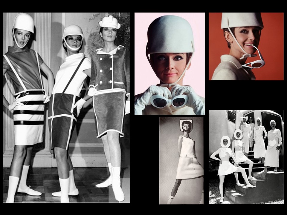 Garderoba Historyczna: Futurystyczna moda lat 60. XX wieku