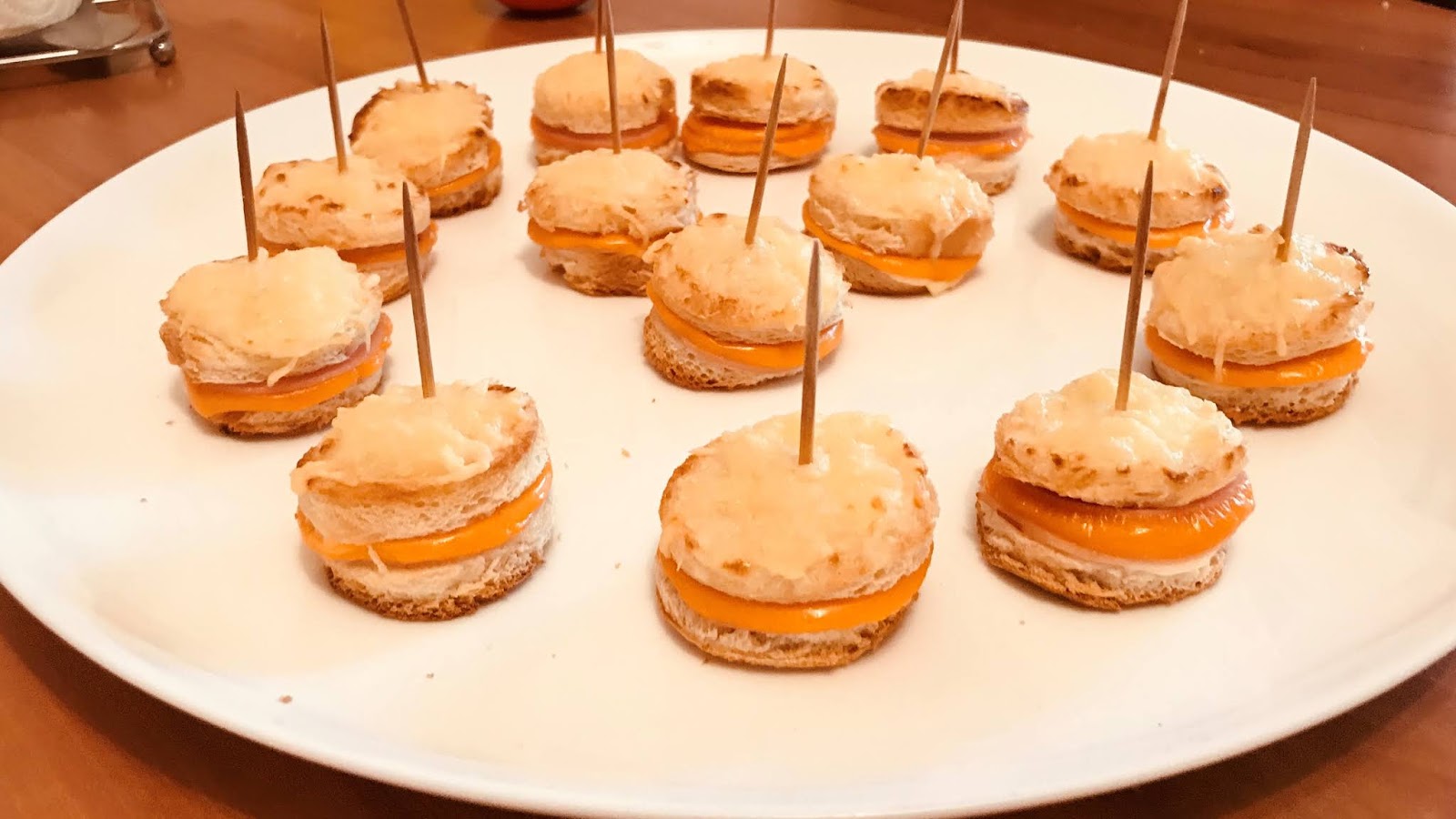 Mes Recettes Rapides: Apéritif facile - Mini Croque Monsieur