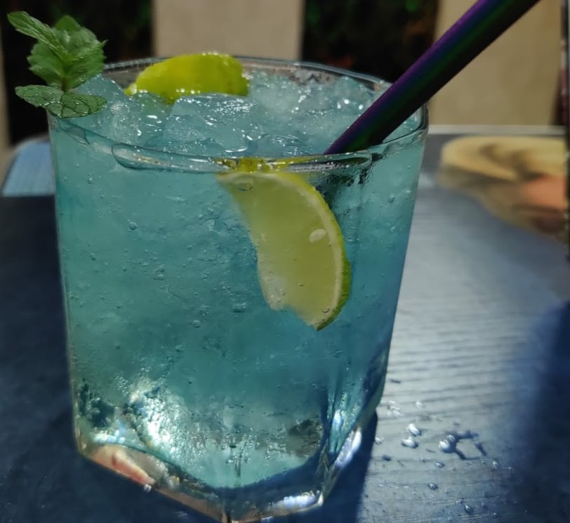 Blue Ice Mocktail