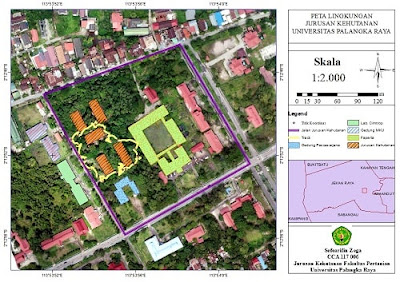 Layout Peta Portrait