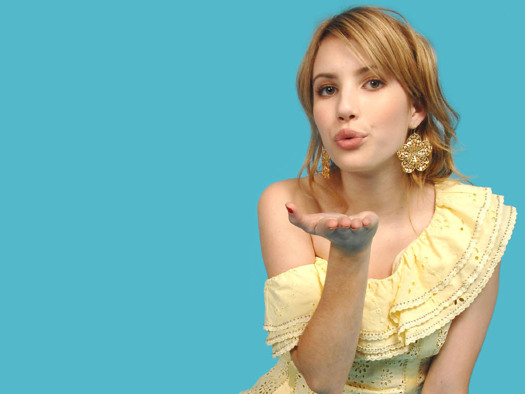 Hollywood All Stars: Emma Roberts Hd Wallpaper 2012