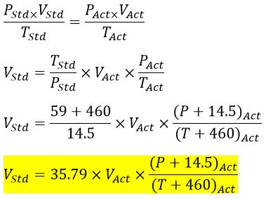 Rasunda77: Konversi Standard Gas Flowrate (MMscfd, Sm3/day) ke Actual ...