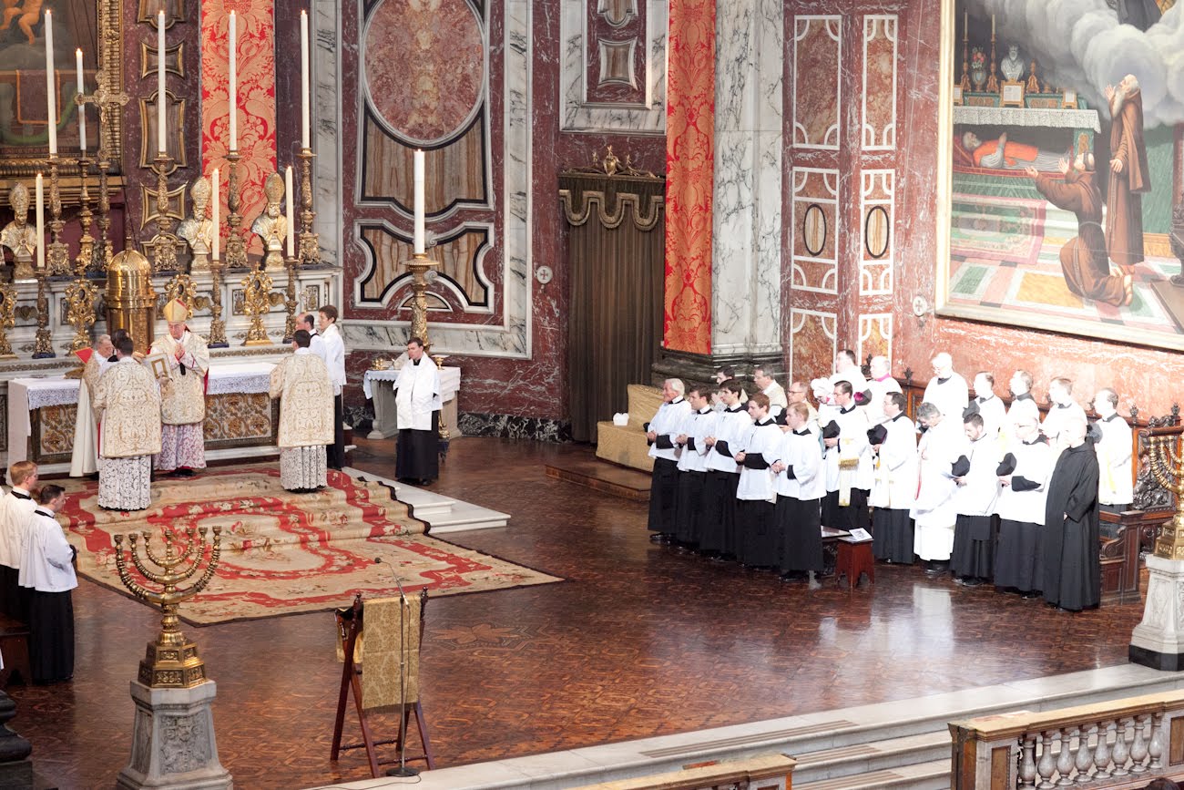 New Liturgical Movement: An Ordination at the London Oratory