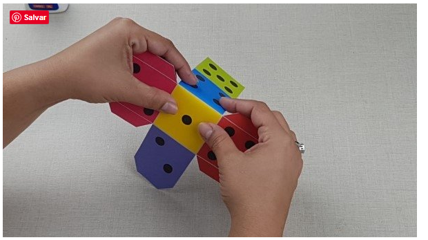 Dica Flor Art Decor: Molde de dado para imprimir: Modelos