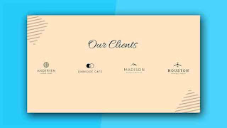 Client Logo Slider Using Owl Carousel 2
