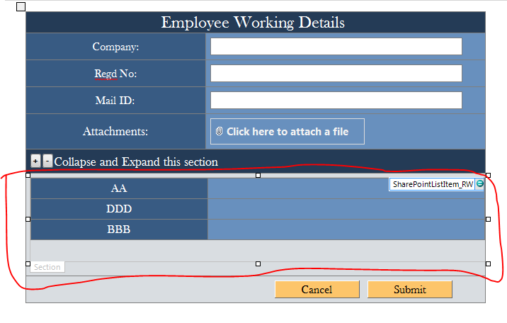Sahdev Patro: How to create Collapse and Expand section in InfoPath