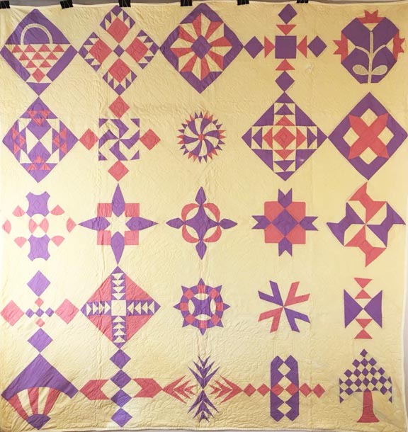 Cloud of Quilt Patterns: Sunbeam