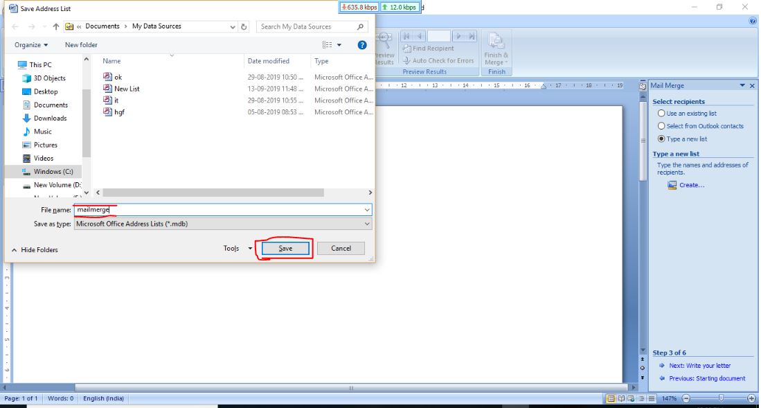 Mail Merge Step by step wizard কেনেকৈ কৰিব ? Mail Merge Using the Step ...