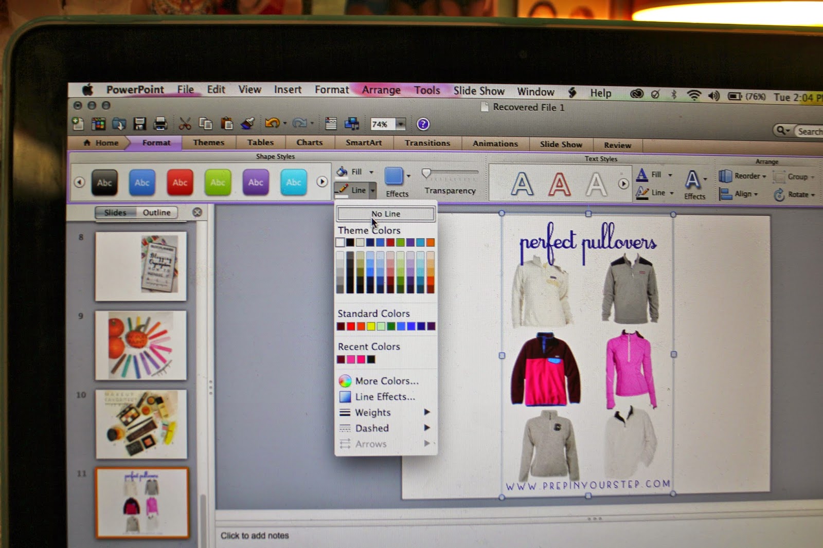Prep In Your Step: How I Make My Blog Images {Step by Step with Pictures}