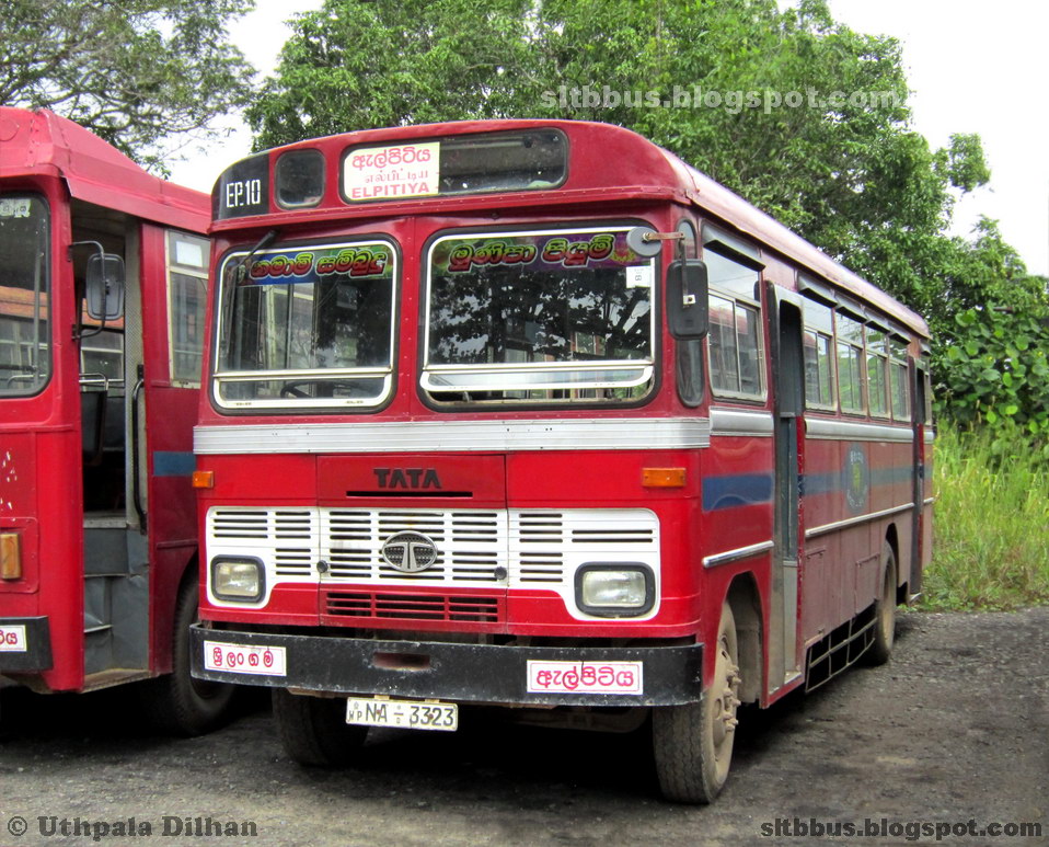 SLTB buses - ශ්‍රී ලංගම බස්: Antony bodied TATA LP 1510/52 bus from ...