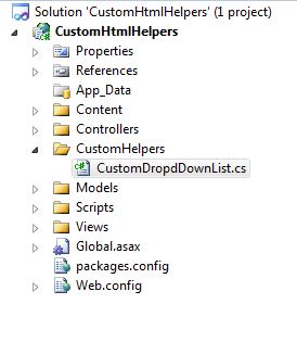 Custom DropdownList HTML Helper in MVC3 Razor | 20Fingers2Brains