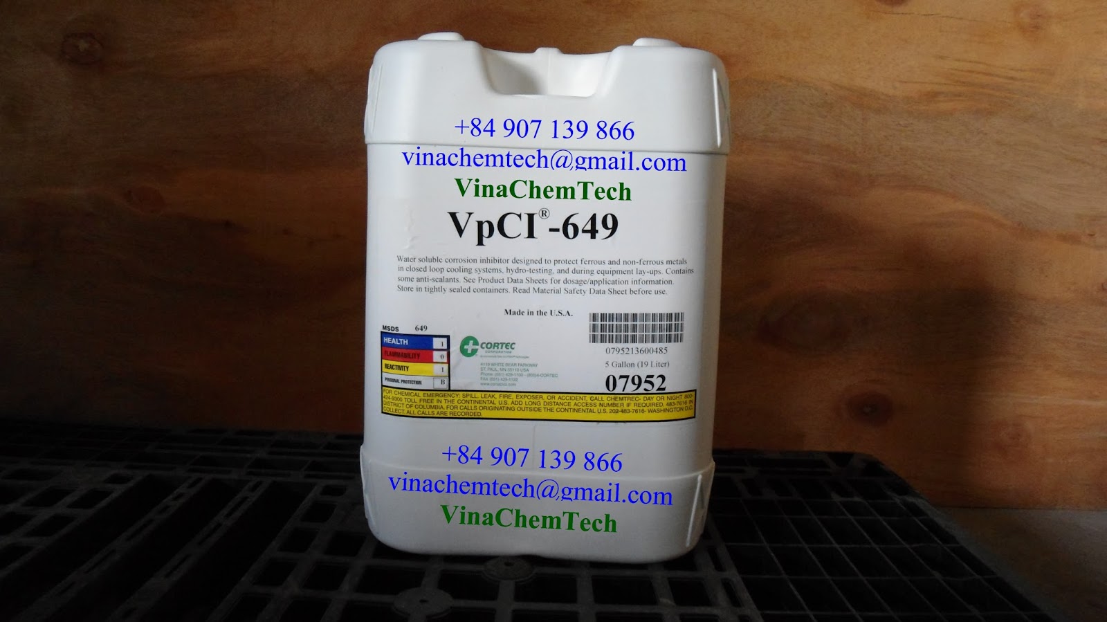 Công Nghệ Vật Liệu Xanh : Cung Cấp Chất Chống Gỉ Cortec VpCI