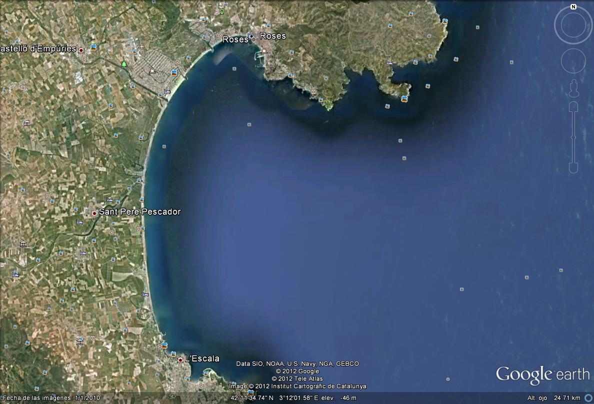 20 mil Braçades de viatge...: GOLF DE ROSES. 15K. 2012