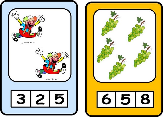 ALGOPEKES: TARJETAS PARA CONTAR