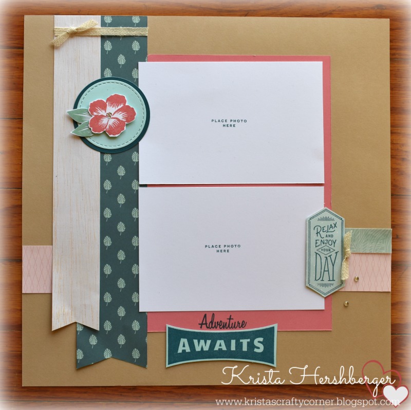 Krista's Crafty Corner: National Scrapbooking Month Postcard Perfect ...